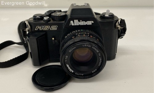 Albinar MS-2 35mm SLR Camera with 50mm f/1.9 Lens Untested | eBay