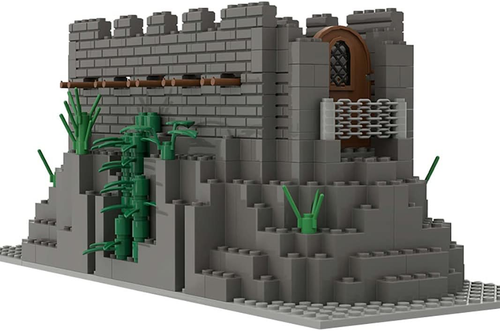 Montain Cave Building Blocks War Building Bricks Kit DIY Building Set ...