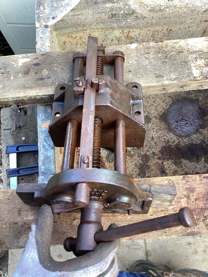 Vintage Record No. 52 Quick Release Woodworking Bench Vice | eBay UK