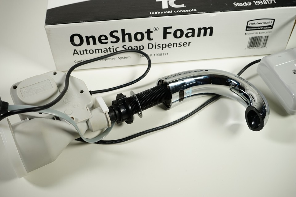 Oneshot® Touch-Free Counter Mounted Soap Dispenser - Chrome | eBay