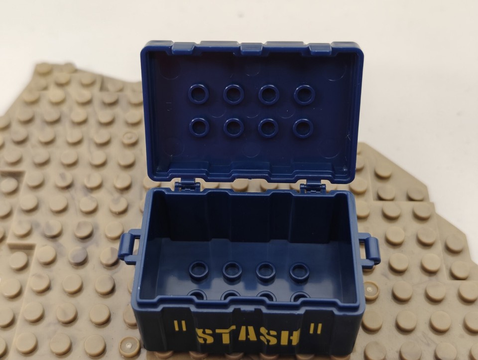 Custom Fallout Vault Tec Stash Box, Building Block Compatible with Mega ...