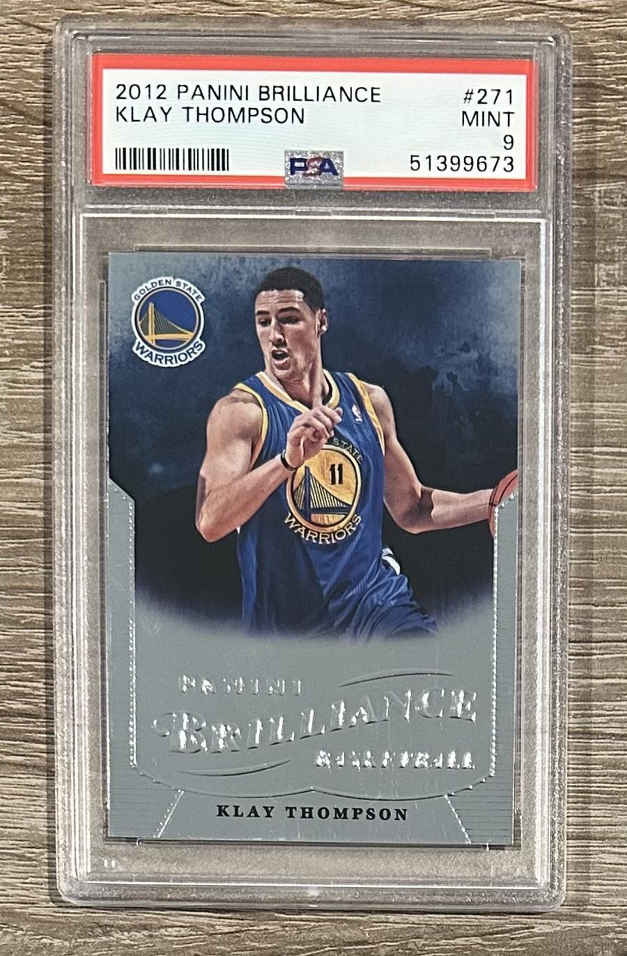 2012 Panini Brilliance #271 Klay Thompson ROOKIE MINT PSA 9 | eBay