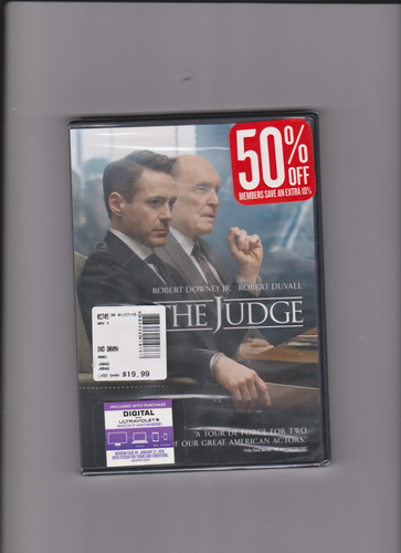 The Judge DVD NEW Robert Downey Jr, Robert Duvall | eBay