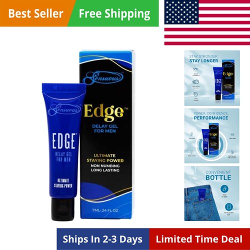 Natural Edge Delay Gel for Enhanced Performance - Long Lasting, 30 ...