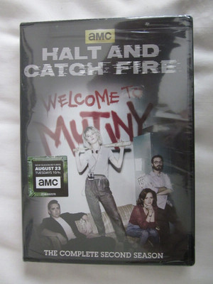 Halt and Catch Fire Complete 2nd Season DVD new unopened shrink wrap ...