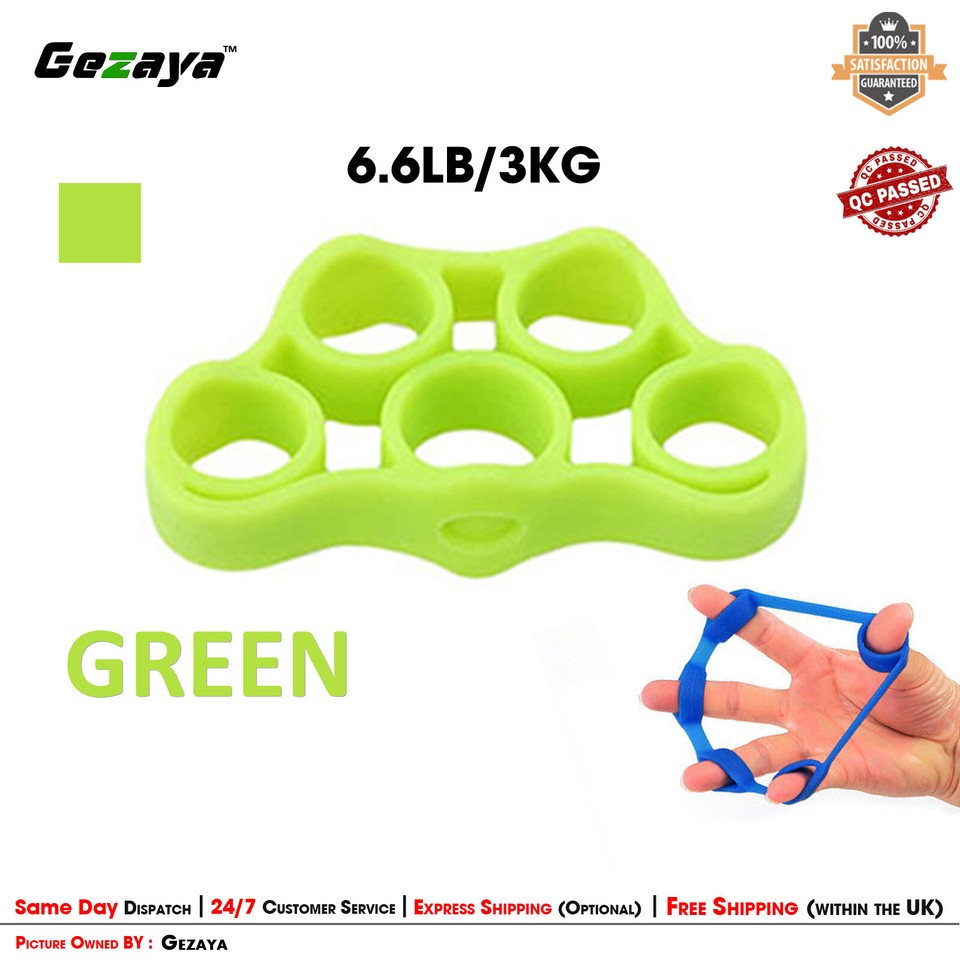 Finger Hand Exerciser Strengthener Adjustable Wrist Forearm Grip ...