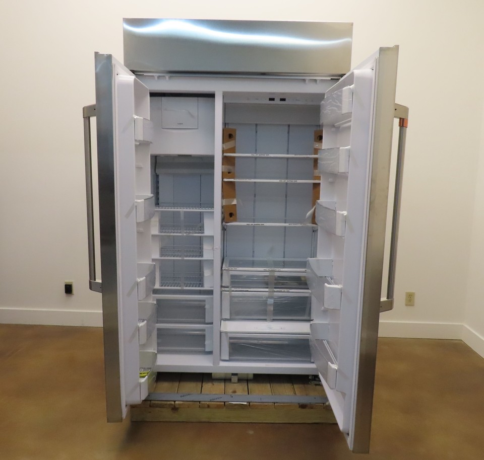 Cafe CSB48WP2NS1 48" Stainless Steel BuiltIn Side by Side Smart ...