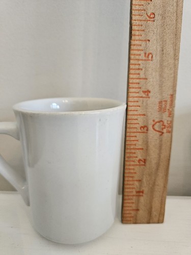 Vintage Set Of 4 REGO Fine Porcelain Restaurant Ware Diner White Coffee ...