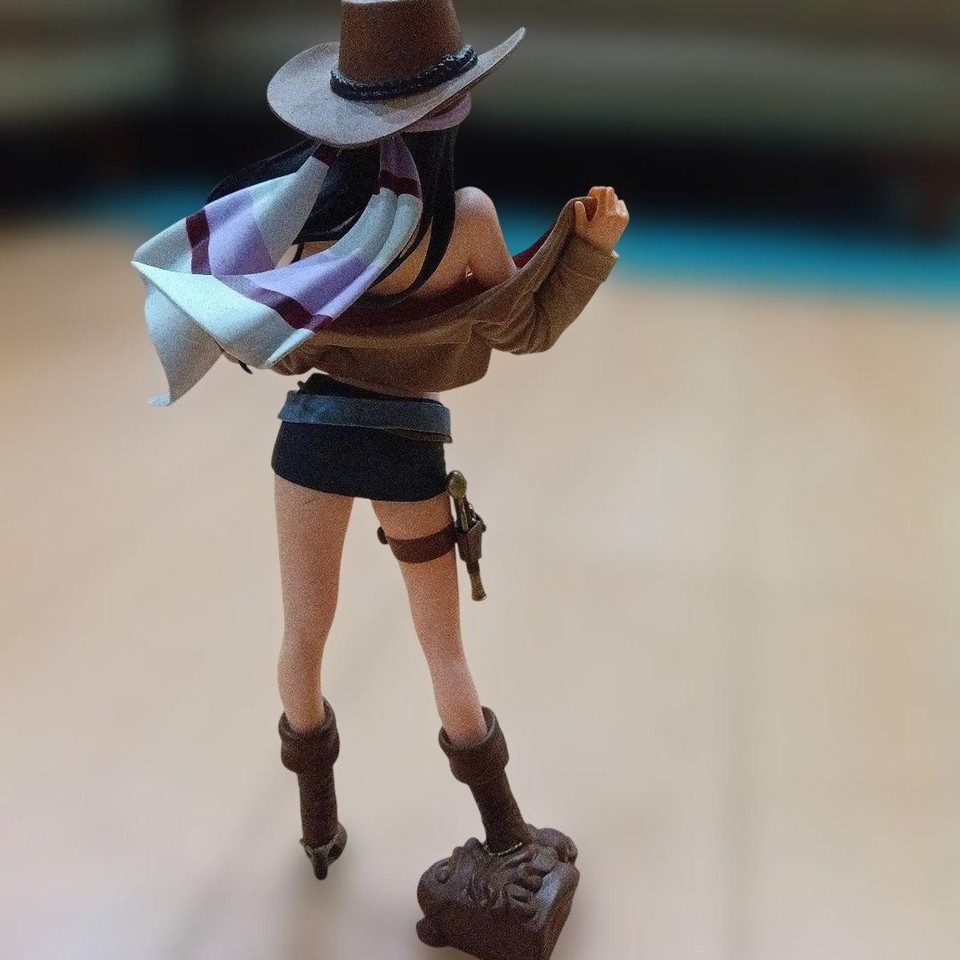 One Piece Nico Robin Bikini Cowboy Hat PVC Figure | eBay UK