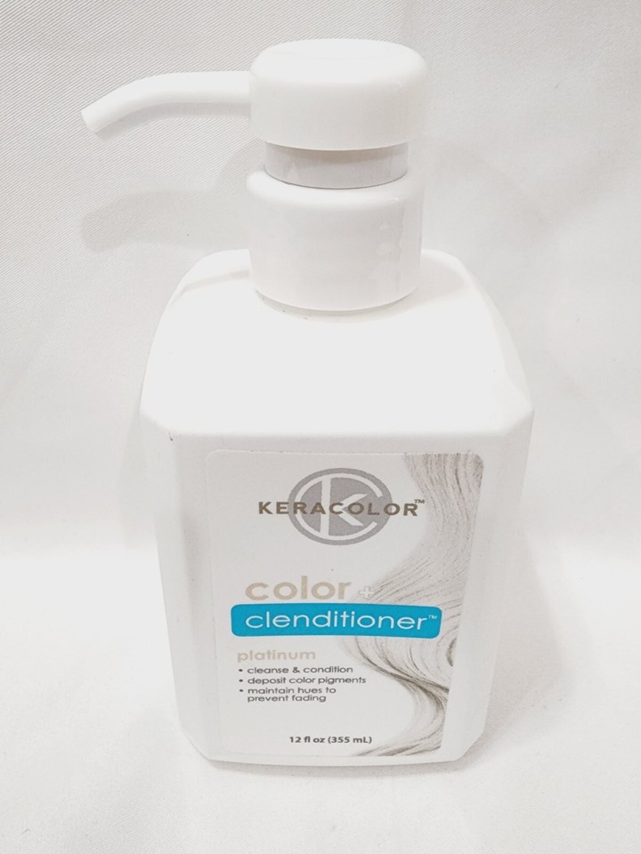 Keracolor Color Clenditioner PLATINUM Cleanse Condition Hair 12 oz ...