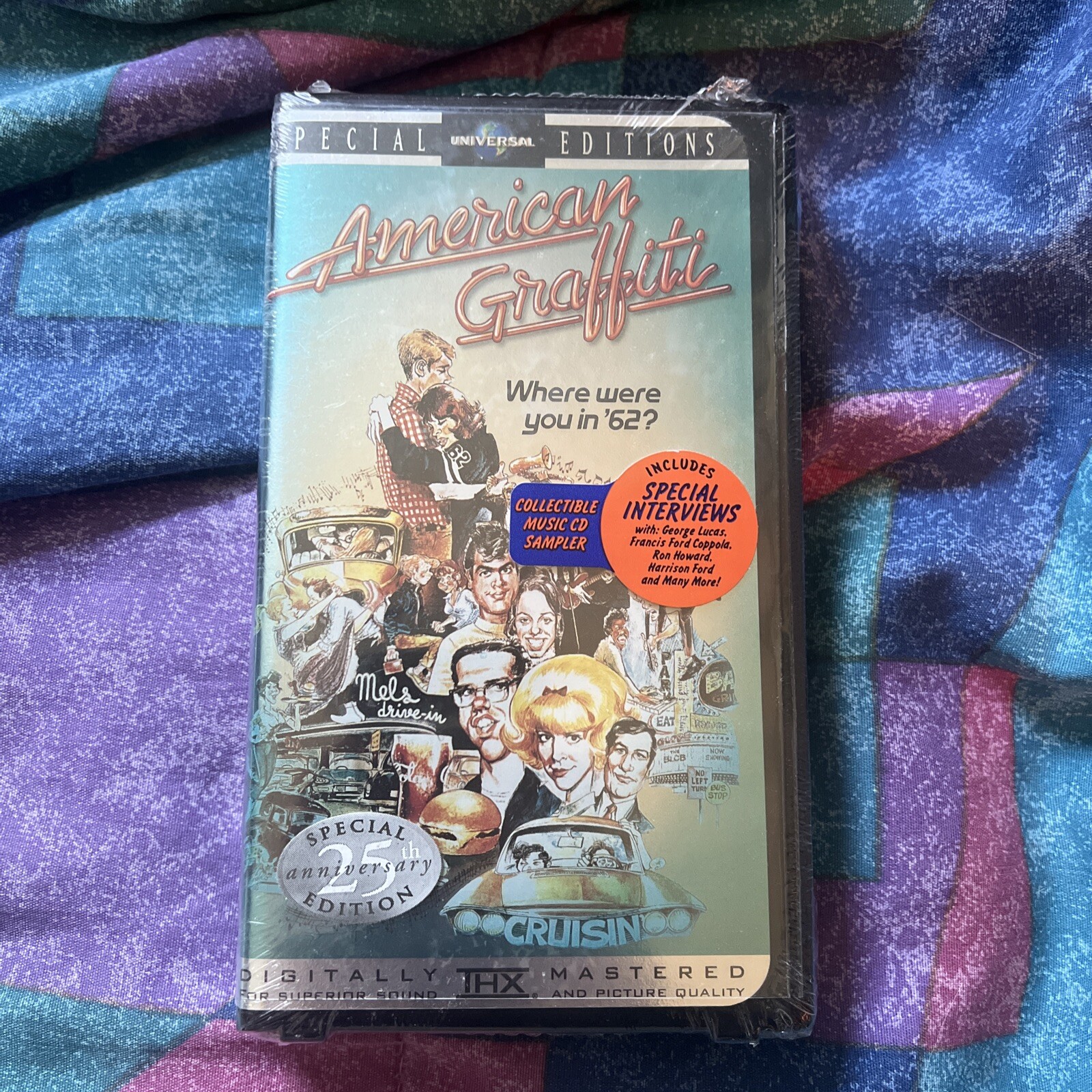 American Graffiti VHS, 1998, 25th Anniversary Special Edition Box ...