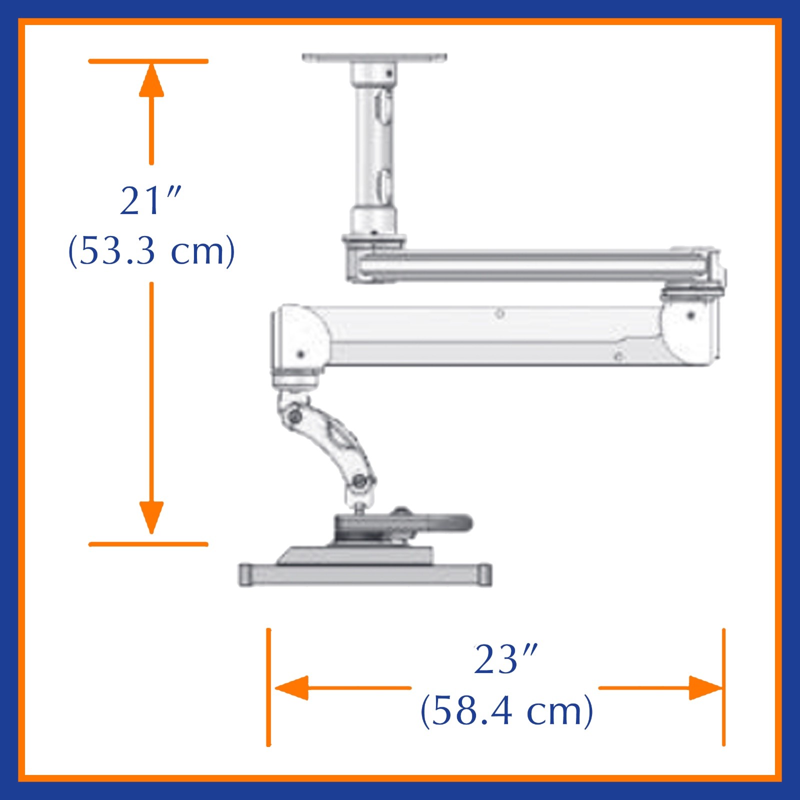 ICW T2EQ-C8X5 Pivoting Titan Elite Ceiling Mount | eBay
