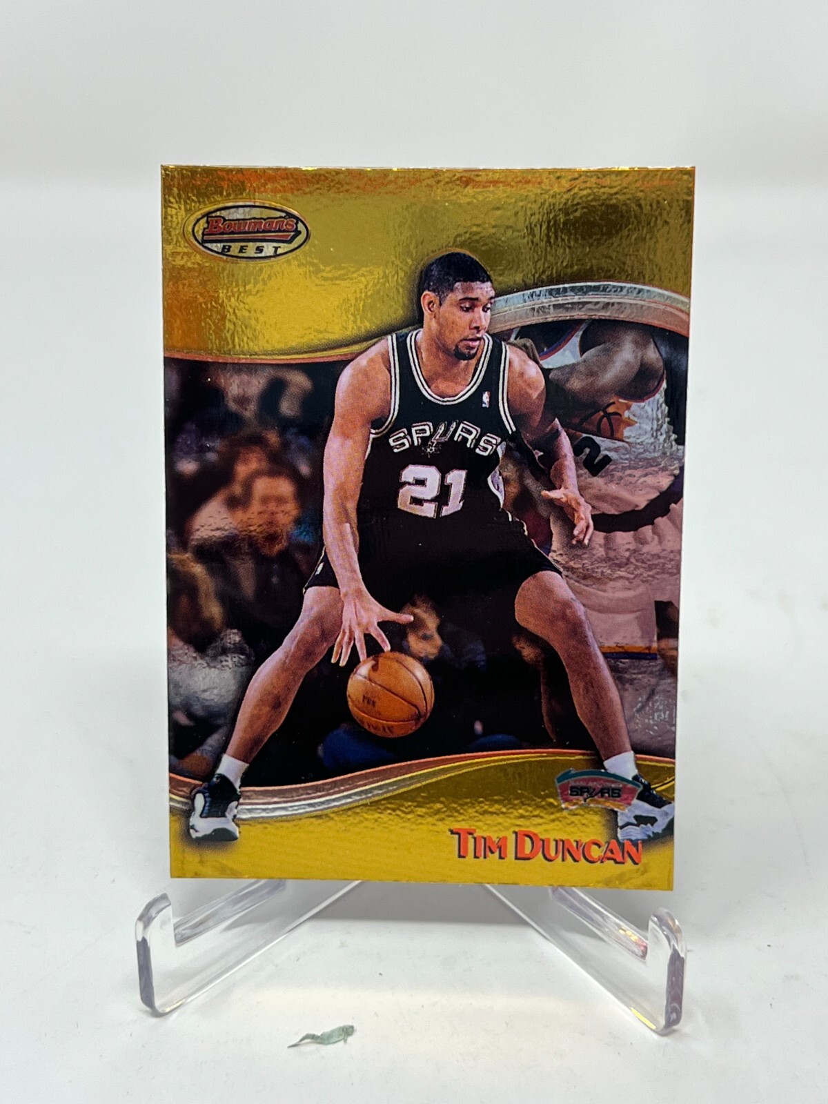 1998-99 Bowmans Best Basketball Tim Duncan Card #50 | eBay