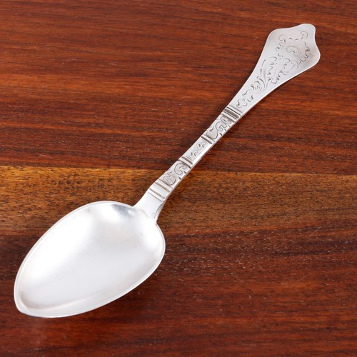 SUPERB FRED JENSEN DANISH .826 SILVER SERVING SPOON BEAUTIFULLY ...