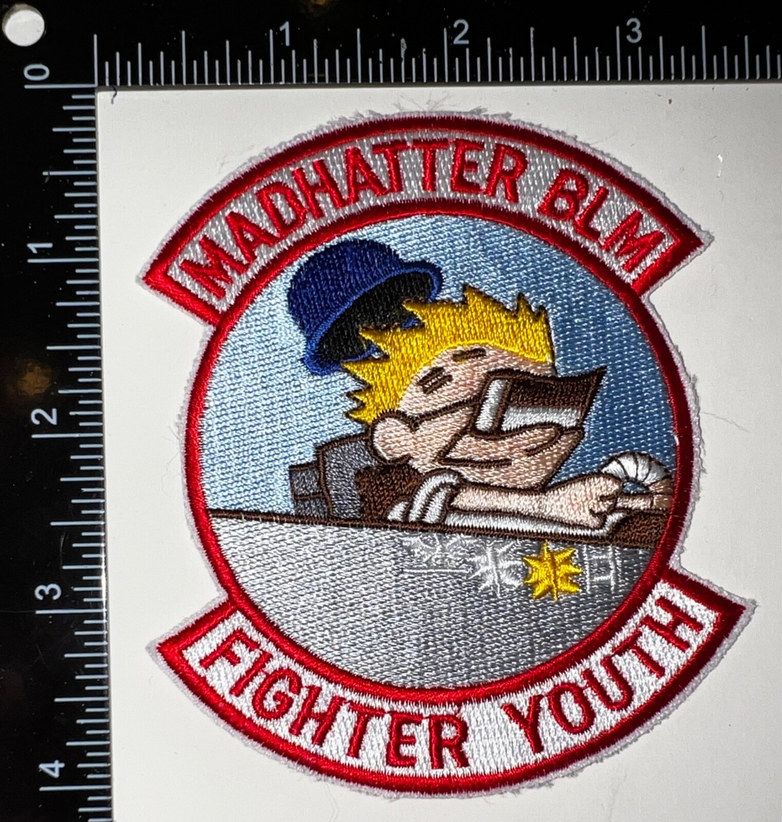 USAF 492nd Fighter Squadron Madhatter Bolar Lieutenant's Mafia BLM ...