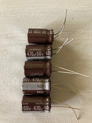 470uF, 50V (470 Microfarads, 50Volt) Capacitor | eBay