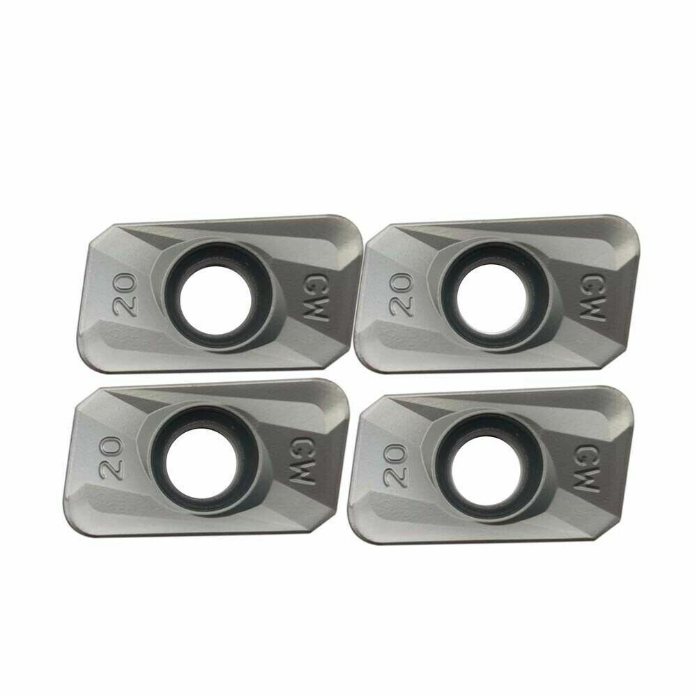 10PCS APMT1604 milling inserts APMT160420PDER-GW carbide inserts ...