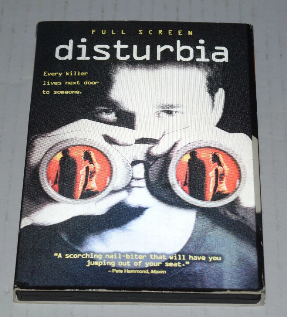 Disturbia Movie Dvd Cover