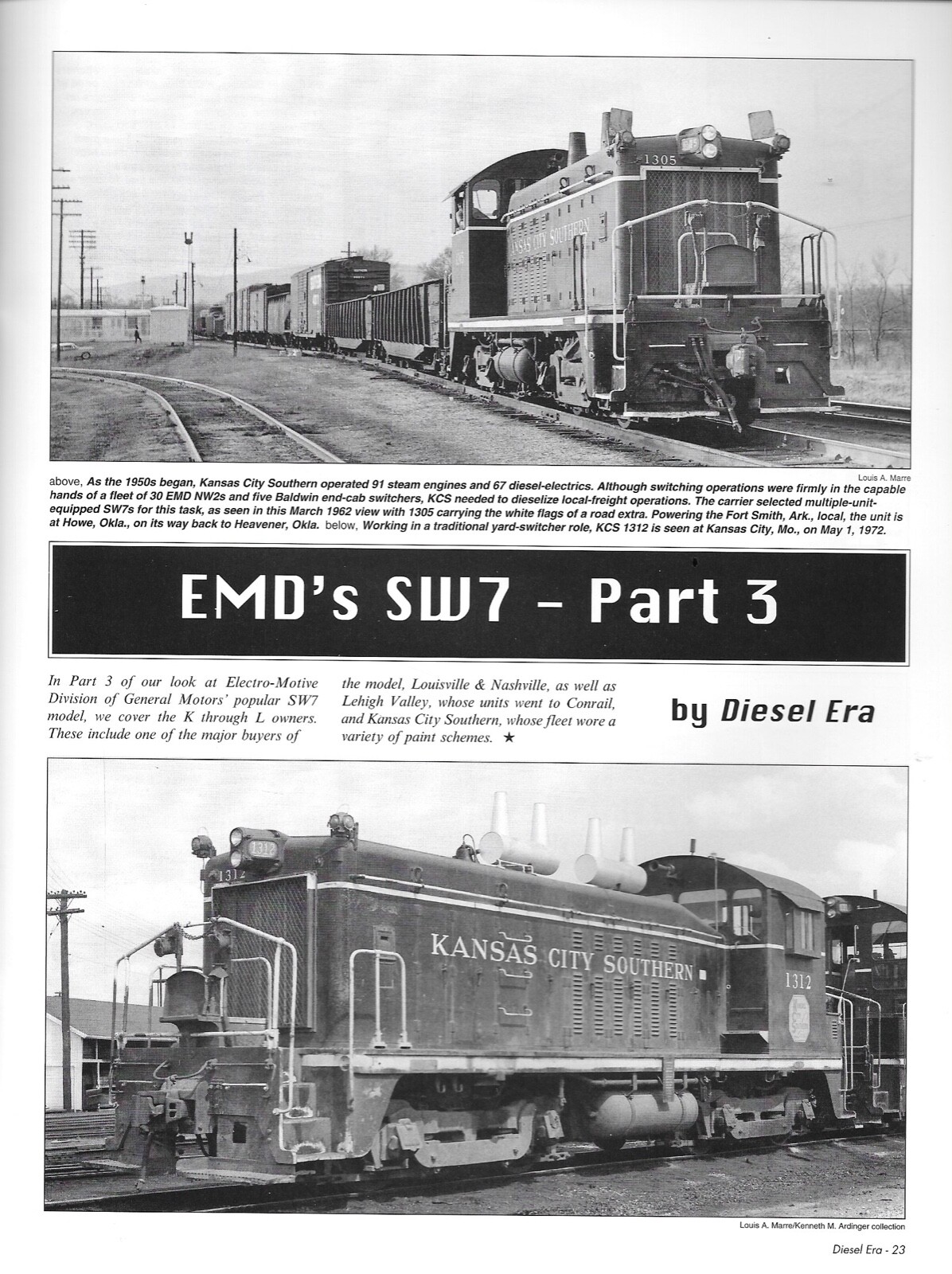 Diesel Era V16 5 LS&I SW7 Southern Railway EMD GP38-2 WP Western ...