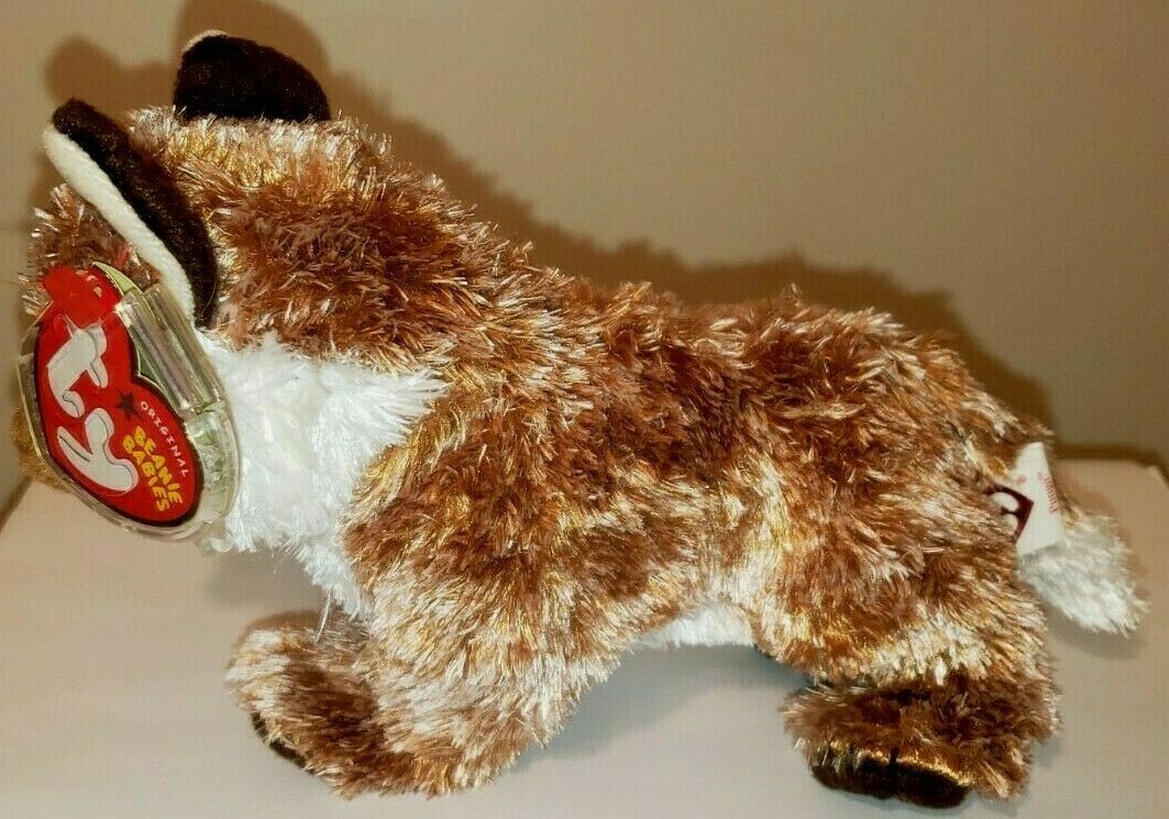Red Wolf Beanie Baby