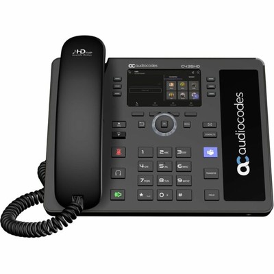 AudioCodes - TEAMS-C435HDPS-R - AudioCodes C435HD IP Phone - Corded ...