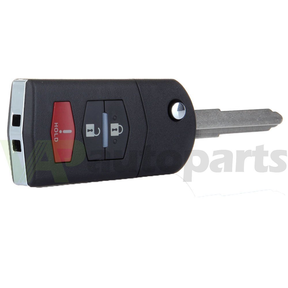 2Pcs For 2010 2011 2012 2013 Mazda 3 Remote Car Keyless Entry Key Fob ...