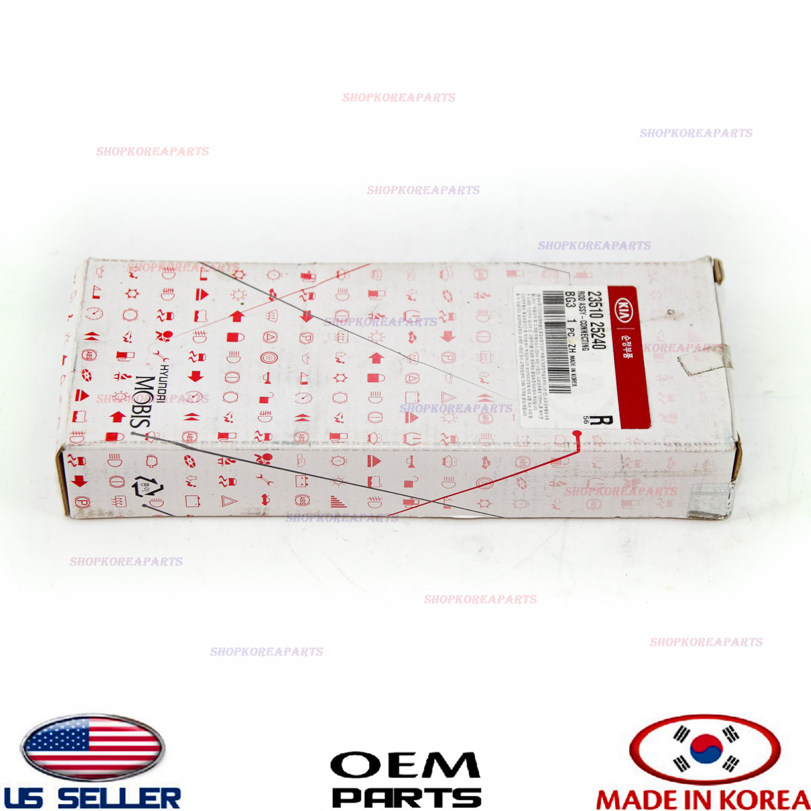 Genuine Connecting Rod OEM Santa Fe Sonata Tucson Forte Optima Sportage ...