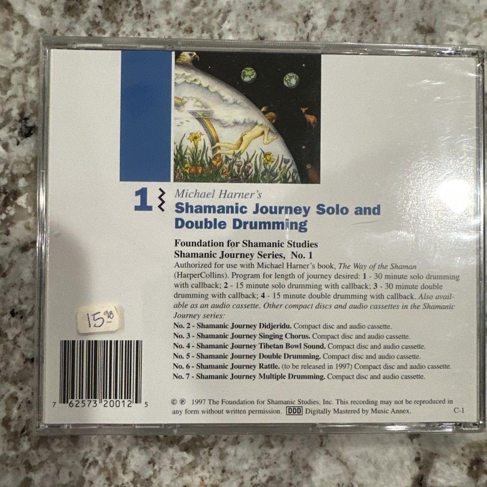 Shamanic Journey Solo and Double Drumming Michael Harner audio cd New ...