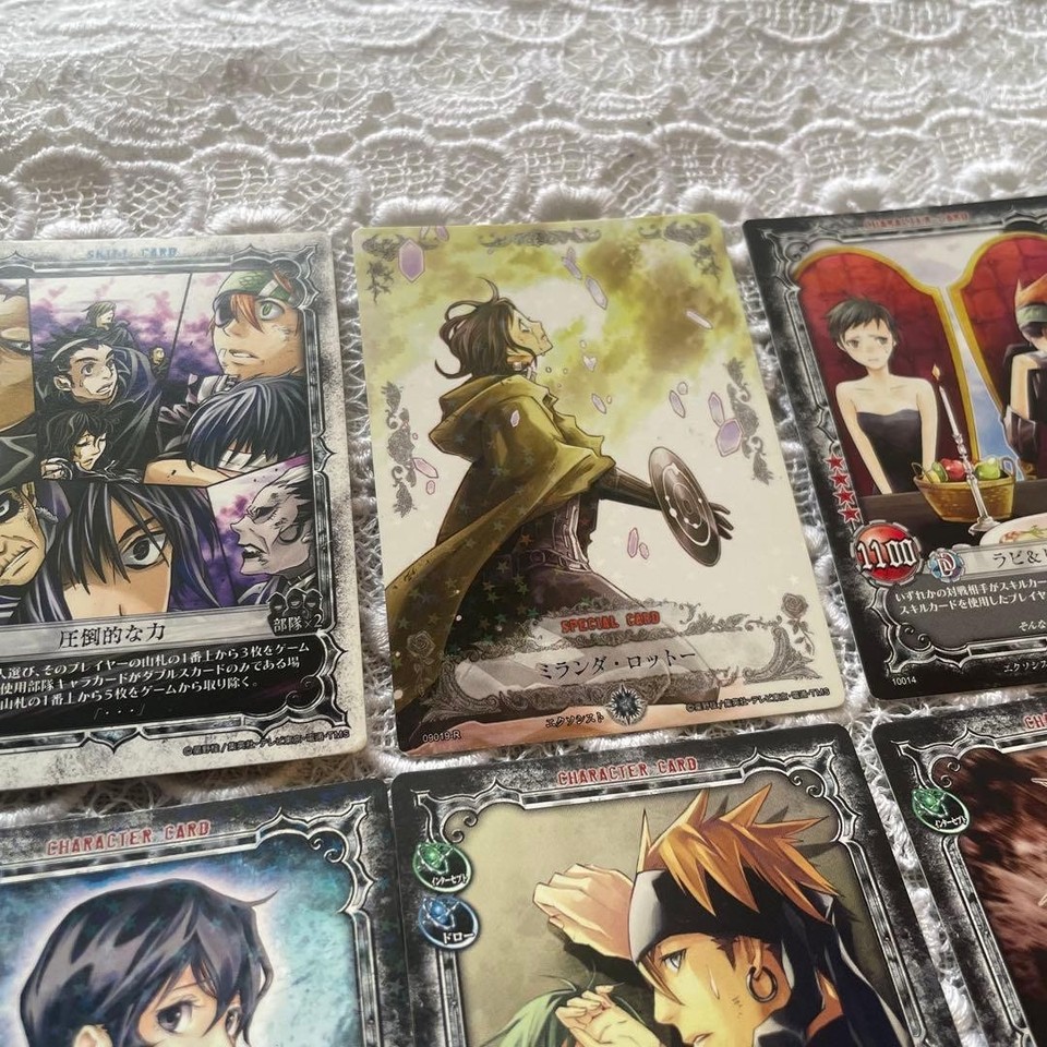 Konami D Gray Man Trading Card Game 35 Card Set Lenalee Lee Lavi ...