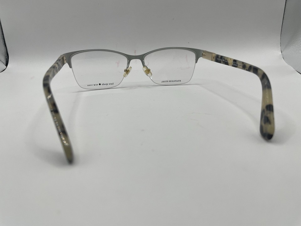 Kate Spade GLORIANNE WR7 Black Tortoise Semi-Rimless Eyeglasses Frames ...