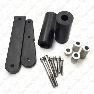 Black Frame Slider For 2009-2011 Kawasaki Ninja 650 Ex650 650R | eBay