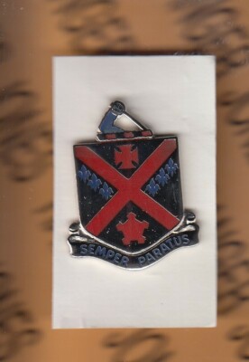 US ARMY 101st INFANTRY REGIMENT crest DUI badge P-23 c/b | eBay