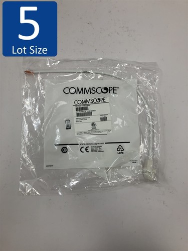 LOT OF 5 NEW COMMSCOPE 760235588 CCA-CAT6A-PLENUM-WHITE-N018 | eBay