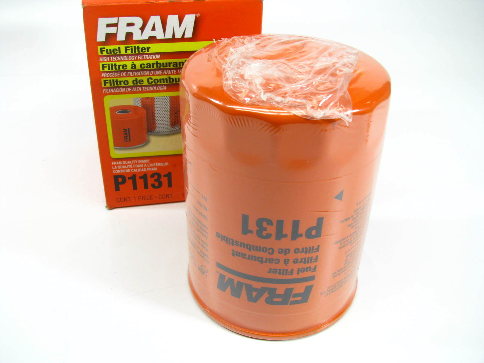 Fram P1131 Fuel Filter Replaces 33368 LFP3693F FF835 FF204 P779408 ...
