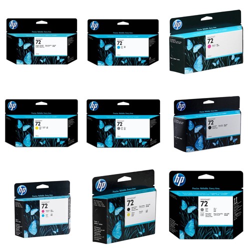 Cartouche/tête d'impression HP d'origine n° 72 Designjet T610 T620 T770 ...