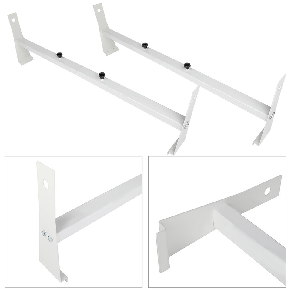 Pickup Truck Cap Topper 2 Bar Camper Shell Roof Van Ladder Rack ...