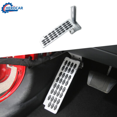 Dead Pedal Driver Foot Rest Pad Kickable Left for Jeep Wrangler 07+ | eBay