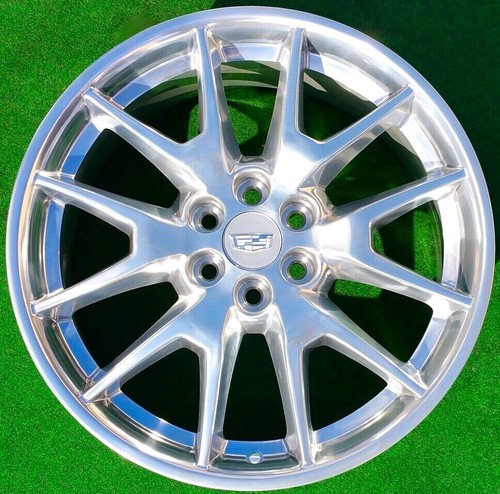 Cadillac XT5 Polished 20 Wheels 2023 Set 4 NEW Exact OEM Factory GM ...