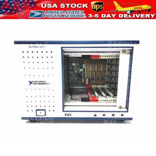 NEW National Instruments PXIe-1071 PXIe 1071 Mainframe 4 Slot Chassis ...