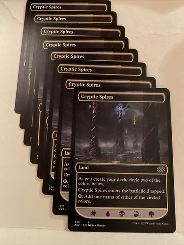 8 Cryptic Spires - NM/M Double Masters MTG Magic the Gathering | eBay