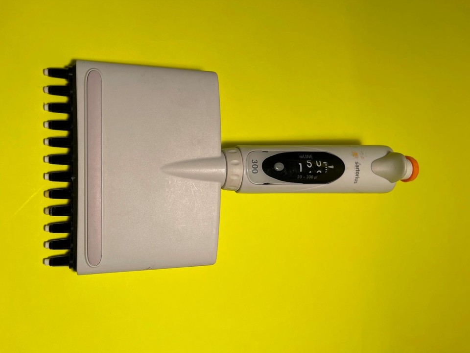 Sartorius Biohit 300 30-300uL 12-Channel/Multi Channel Pipette - Used ...