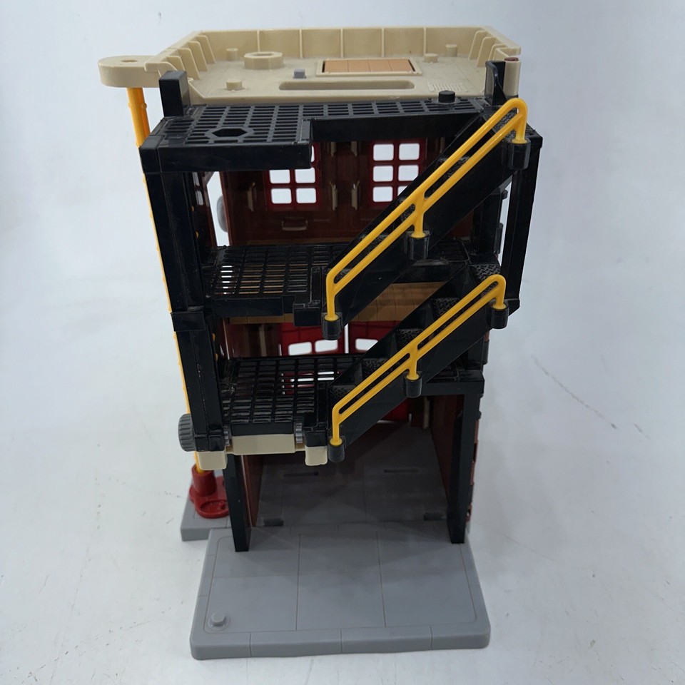 Fisher Price Imaginext Firehouse Fire Station Red Black N0764 Playset ...