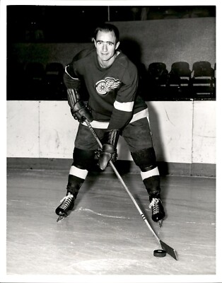 PF8 Original Photo VAL FONTEYNE 1959-67 DETROIT RED WINGS NHL HOCKEY ...