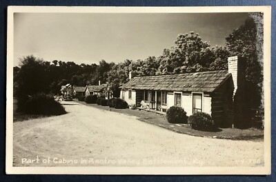 RPPC Postcard Renfro Valley View of Cabins Kentucky Exterior View ...