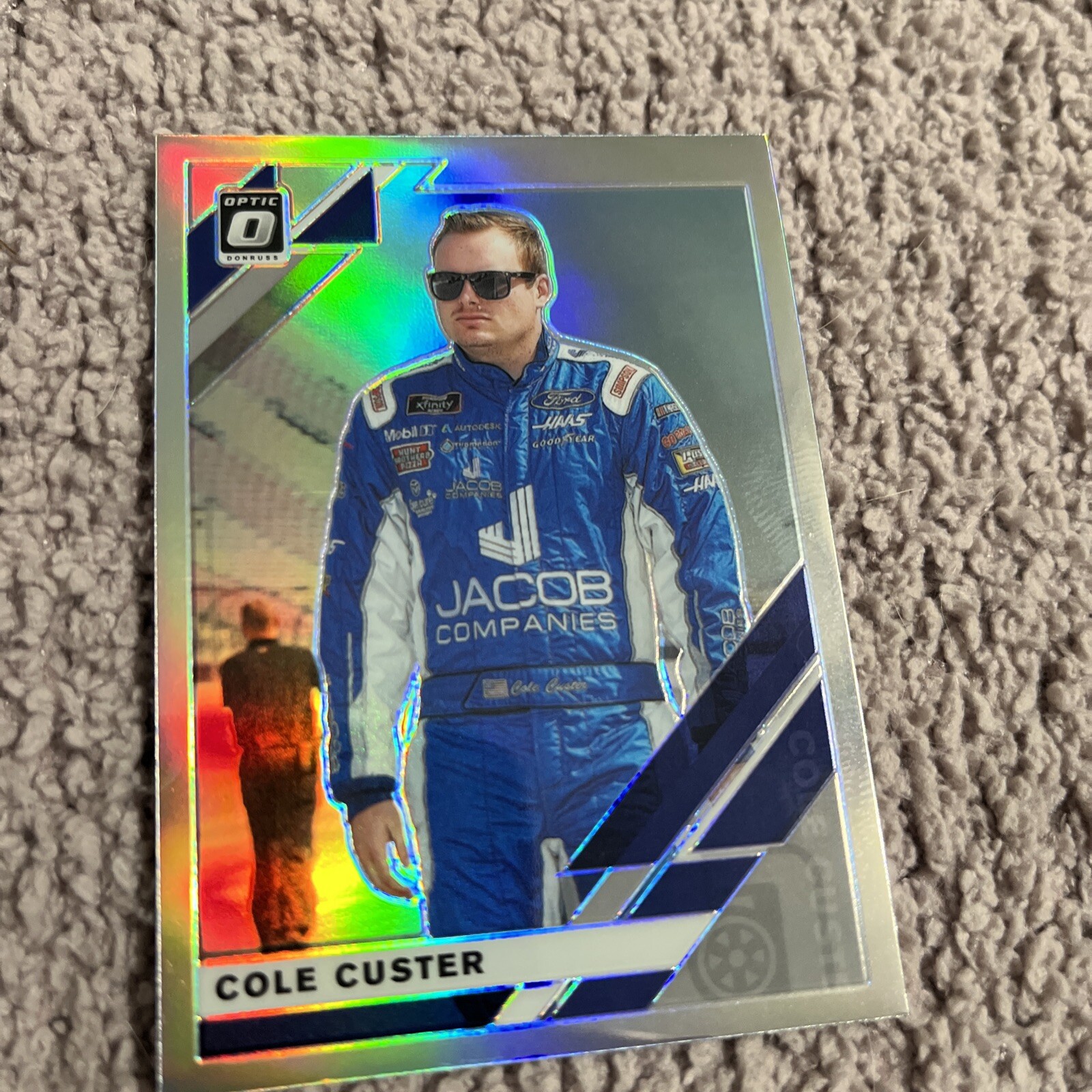2020 Panini Donruss NASCAR Optic Holo Prizm Cole Custer #51 | eBay