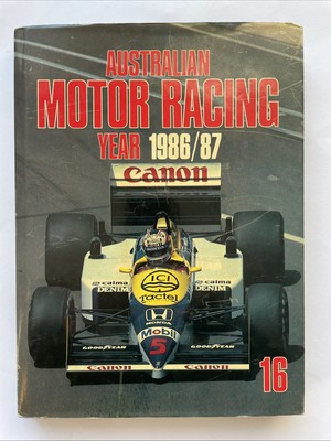 Australian Motor Racing Year 1986/87 Hardcover Book Volume 16. 🏁 | eBay ...