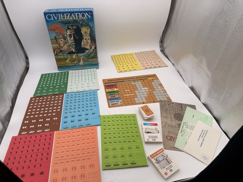 Civilization Board Game Avalon Hill 2nd Edition 1982 for sale online | eBay