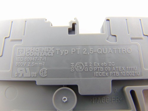 PHOENIX CONTACT PT 2 5-QUATTRO TERMINAL BLOCK | eBay