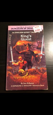 Dungeons and Dragons Endless Quest Book #18: King's Quest 9780880380799 ...