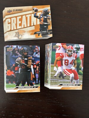 2024 Upper Deck CFL Football Complete Base Set of 100 cards | eBay